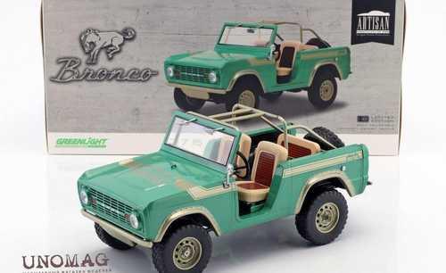 1:18 Ford Bronco "twin Peaks" 4x4 1976 из