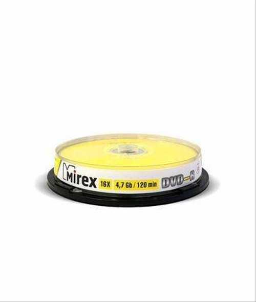 Диски DVD-R 4.7 Gb 16x 120 min Mirex 8 шт