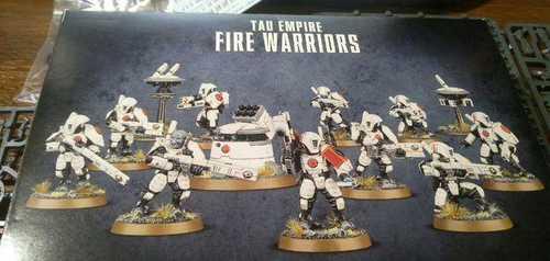 Warhammer 40k бойцы т'ау набор Tau Fire warriors