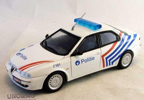 1:43 Alfa Romeo 156 Полиция Бельгии, Полицейские