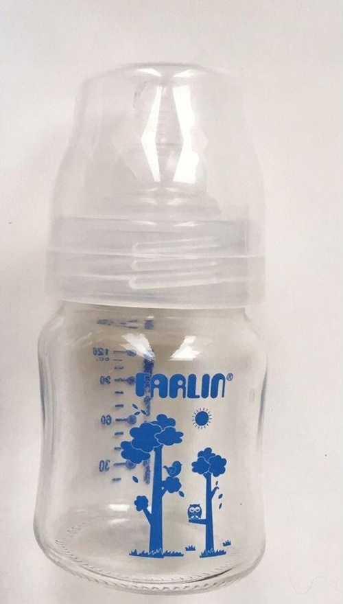Бутылочка Farlin стеклянная для кормления (Фарлин)