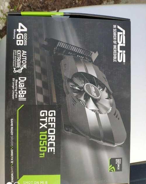 Видеокарта GeForce GTX1050Ti 4Gb
