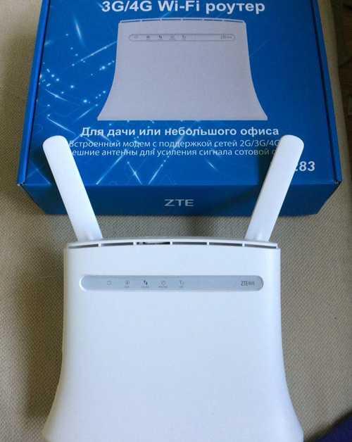 ZTE MF 283 (4G/WI-FI роутер(Б/у полгода)