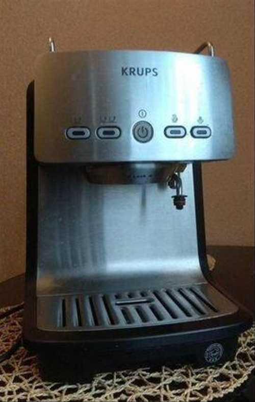 Кофеварка Krups XP 4050 полуавтомат, исправная