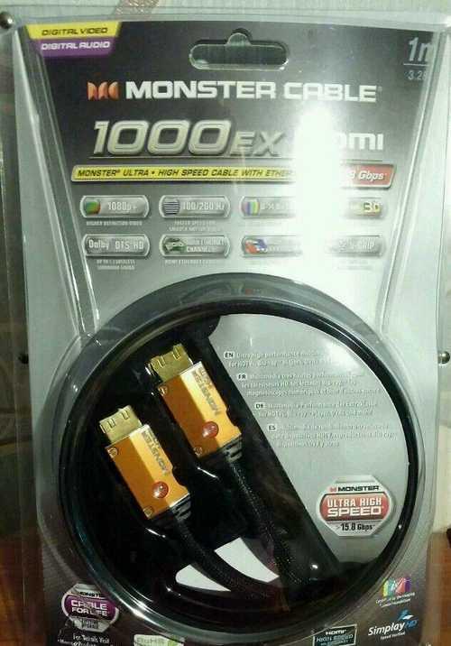 Monster cable 1000EX hdmi 1m