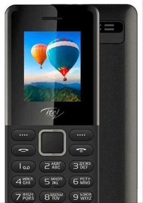 Телефон Itel it2163R, Dual Sim Elegant Black