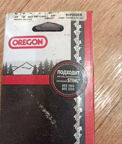 Цепь oregon 91p050er 3/8 1.3 мм 50 звеньев