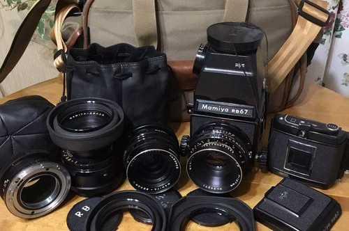 Mamiya RB 67+ полный комплект