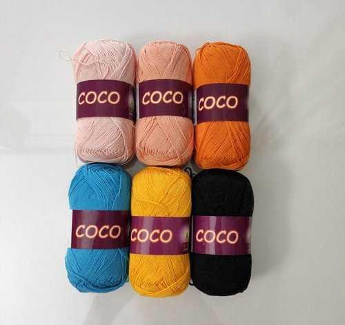 Пряжа Coco Vita Cotton хлопок