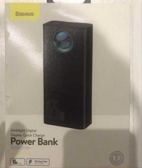 Топовый powerbank Baseus PD 65w