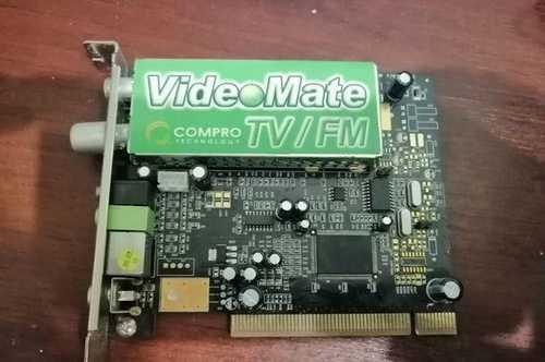 Tv тюнер video mate compro technology