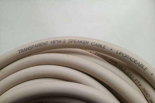 Акустический кабель Transparent HP 14-2 (2х2.30м)