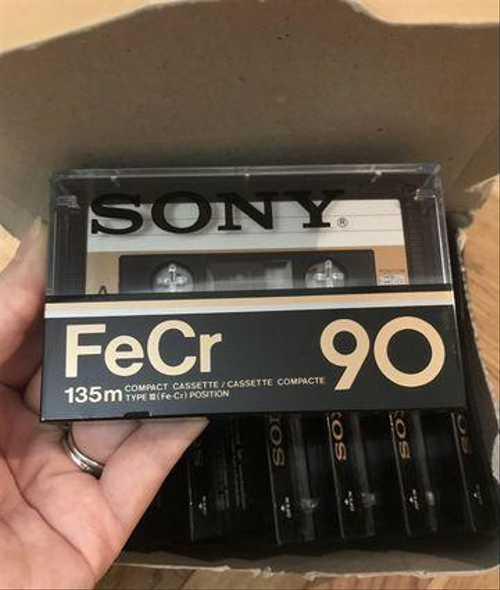 Аудиокассета Sony FeCr 90