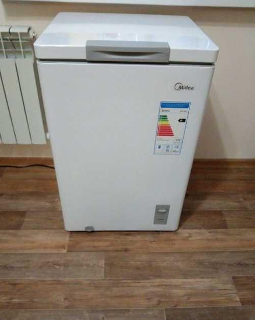 Холодильник морозильный ларь Midea MCF100W