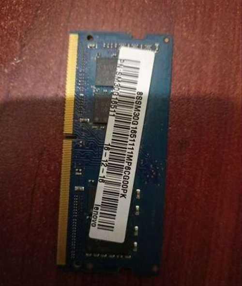 Озу ramaxel 8GB DDR4 2400 sodimm