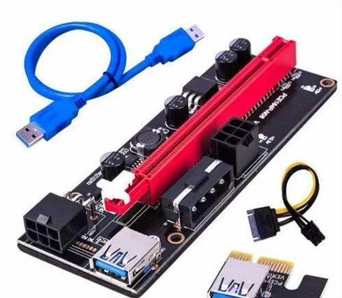 Райзер pci-e 009s новый