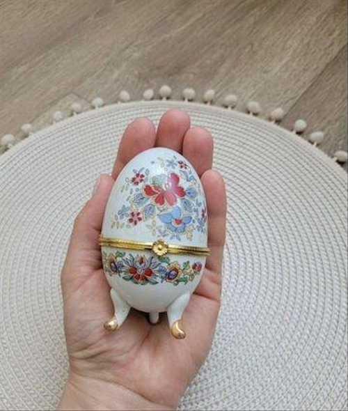 Шкатулка - яйцо. Декоративное