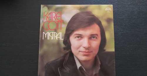 LP Karel Gott "Mistral" (чсср) 1973