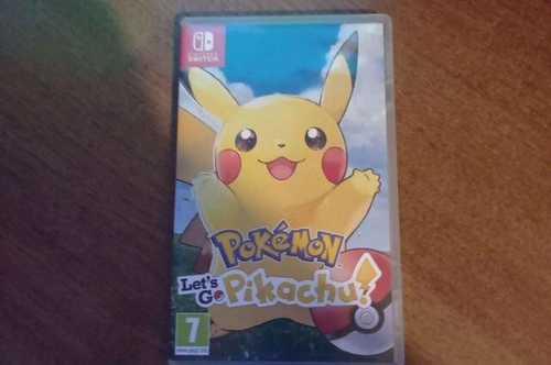 Pokemon let's go pickachu