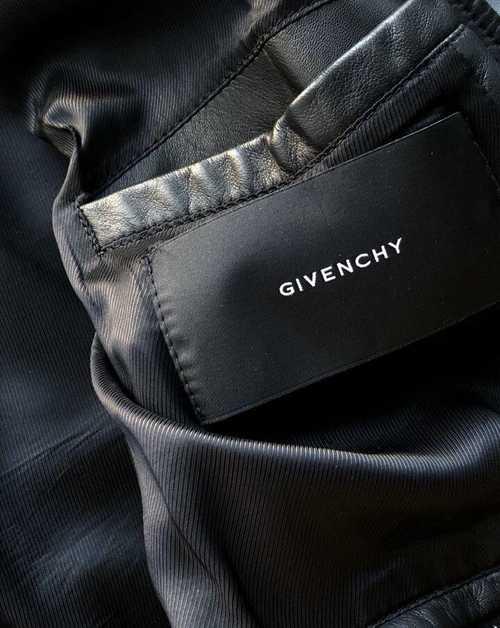 Кожаная куртка Givenchy