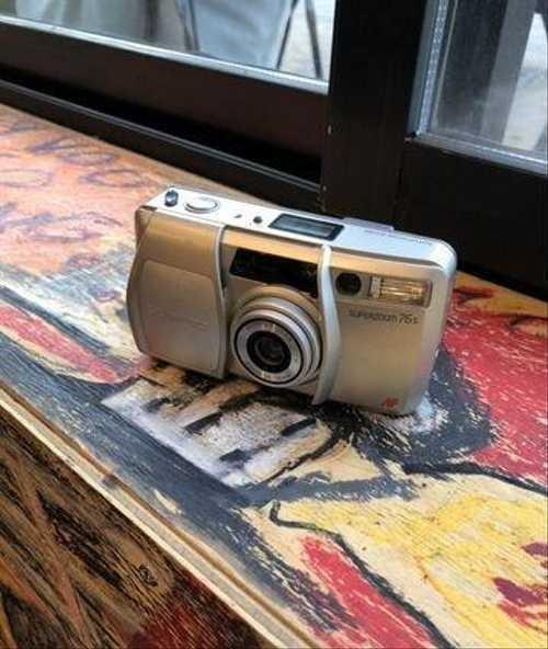 Пленочный фотоаппарат olympus superzoom 76s