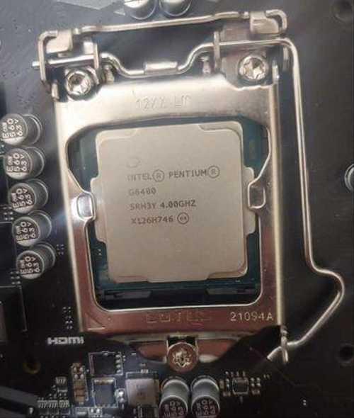 Процессор Intel pentium gold g6400 (lga 1200)