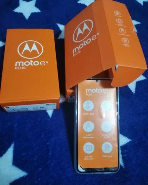 Мобильный телефон Android Motorola e6 plus moto e6