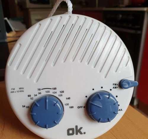 Радиоприемник FM/AM для душа/ванной комнаты