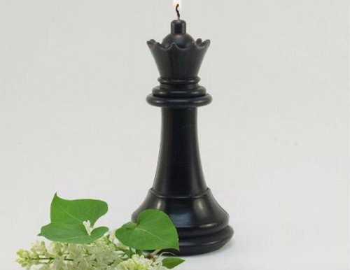 Силиконовые формы для свечей шахматы король и коро