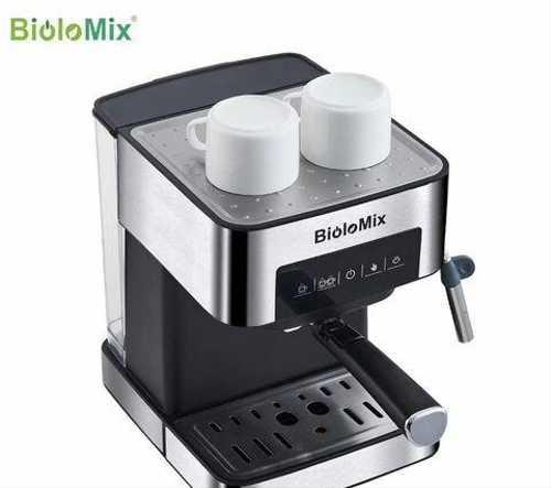 Кофемашина рожковая BioloMix + измельчитель зёрен