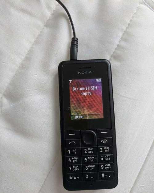 Телефон Nokia 106.1 с фонариком