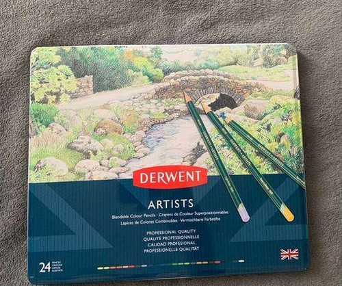 Карандаши Derwent Artists 24шт