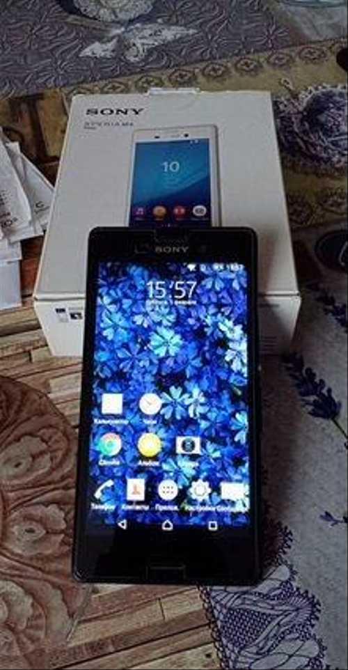 Смартфон Sony Xperia M4 Aqua черный