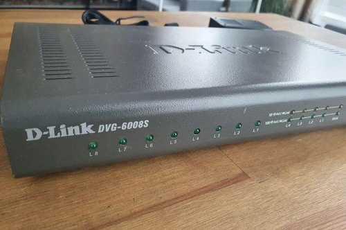 Голосовой ip шлюз D-Link DVG-6008S