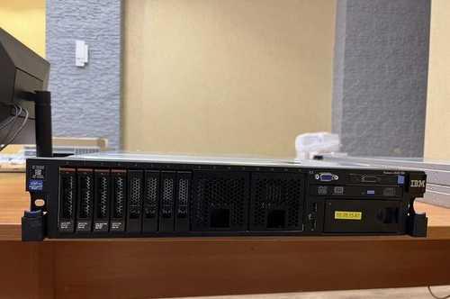 Сервер IBM System x3650 M4, 2 x E5-2690, 64GB RAM