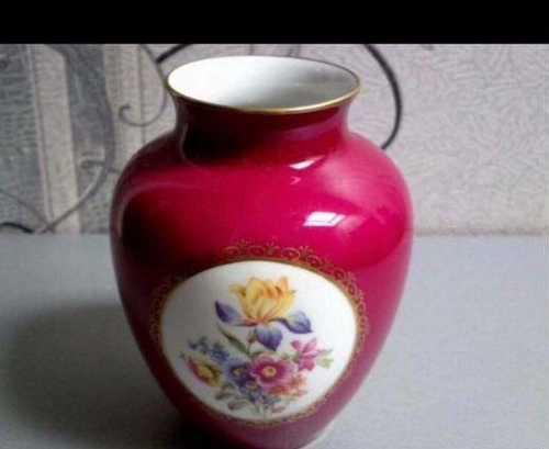 Винтаж: фарфоровая ваза от jlmenau. Германия. 1949