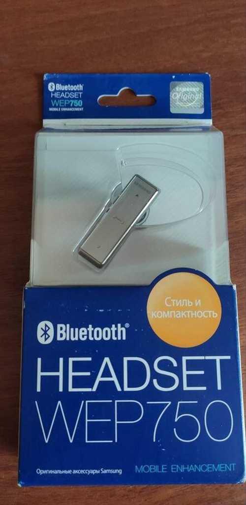 Bluetooth-гарнитура Samsung WEP750
