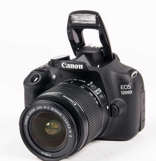 Новый фотоаппарат зеркальный Canon EOS 1200D