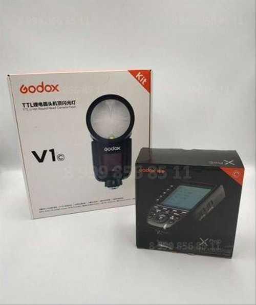 Godox V1c + XPro Canon набор