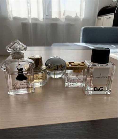 Духи (Escada, dkny, D&G, guerlain)