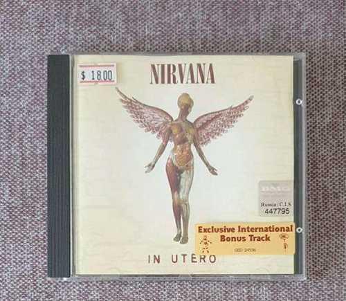 Nirvana CD - IN utero '93 год