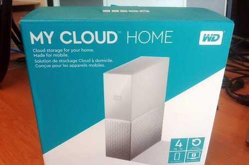 Сетевое хранилище WD My Cloud Home NAS без диска