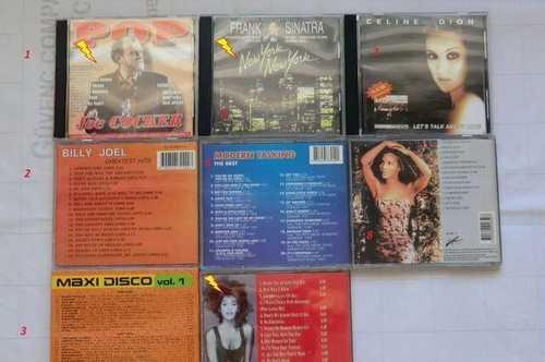 Музыка на CD и MP3 дисках