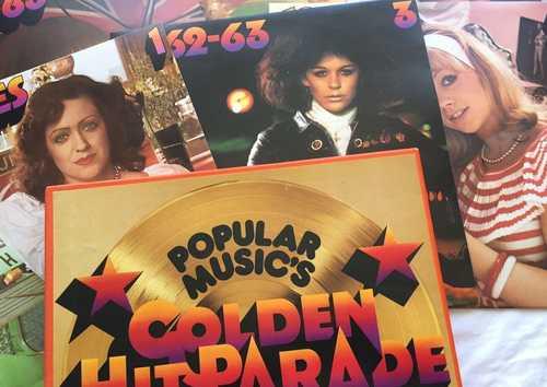 Комплект грампластинок Golden HitParade(8 штук в б