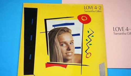 Samantha Gilles -1986 "Love 4-2" -Japan -Promo LP