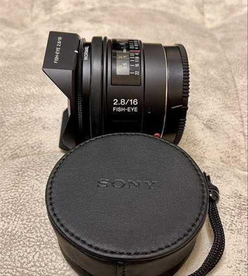 Объектив Sony SAL16F28 FishEye (SAL-16 f2/8)