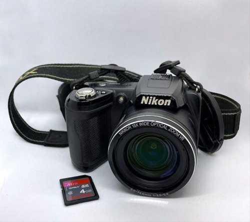 Фотоаппарат Nikon Coolpix l110 + штатив