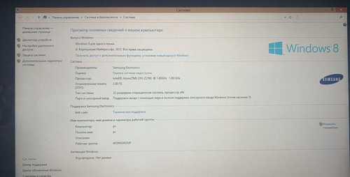 Планшет Samsung ativ Smart PC 500T win 8 1.6/2/64