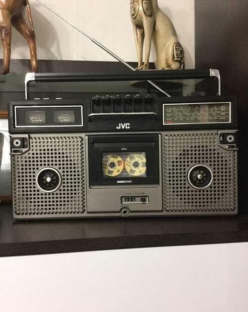 Кассетная магнитола JVC RC 717W 1970 е