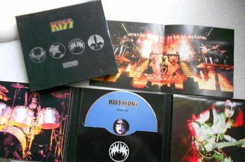 Kiss, "ikons" 4 CD slip case SET Box.2008+DVD 2003